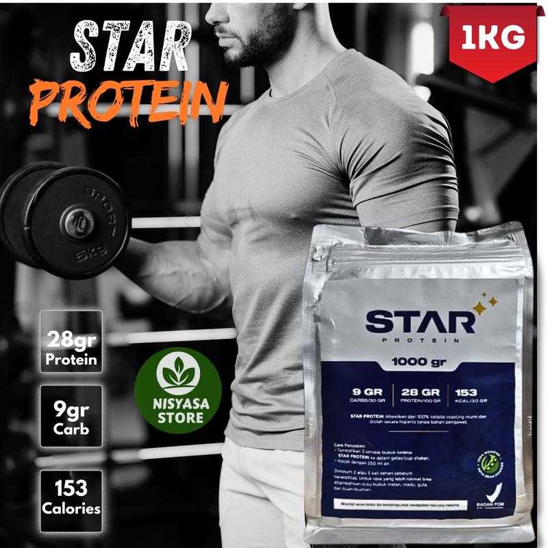 Star Protein Whey Protein Bubuk Kedelai 1000gram - Shop | Tokopedia