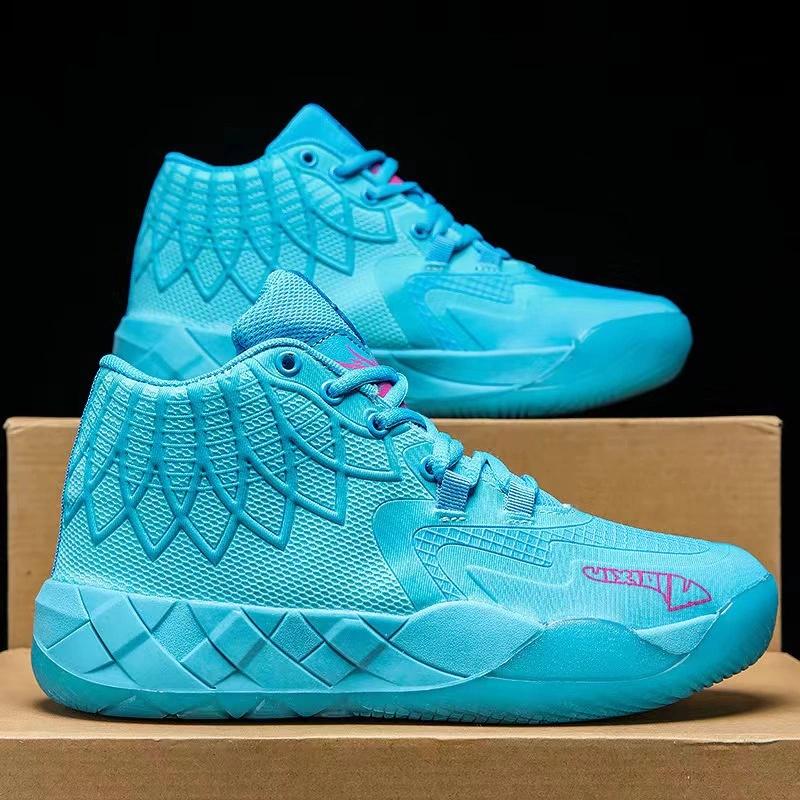 Rubber sport shoes MELO-BALL 1 and 2 basketball shoes midcut - TikTok ...