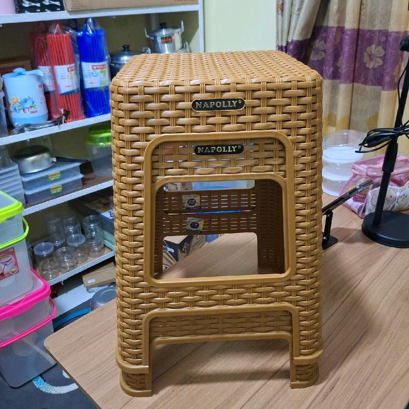Kursi Napolly Model Rotan - Bangku Serbaguna Furniture - Shop | Tokopedia