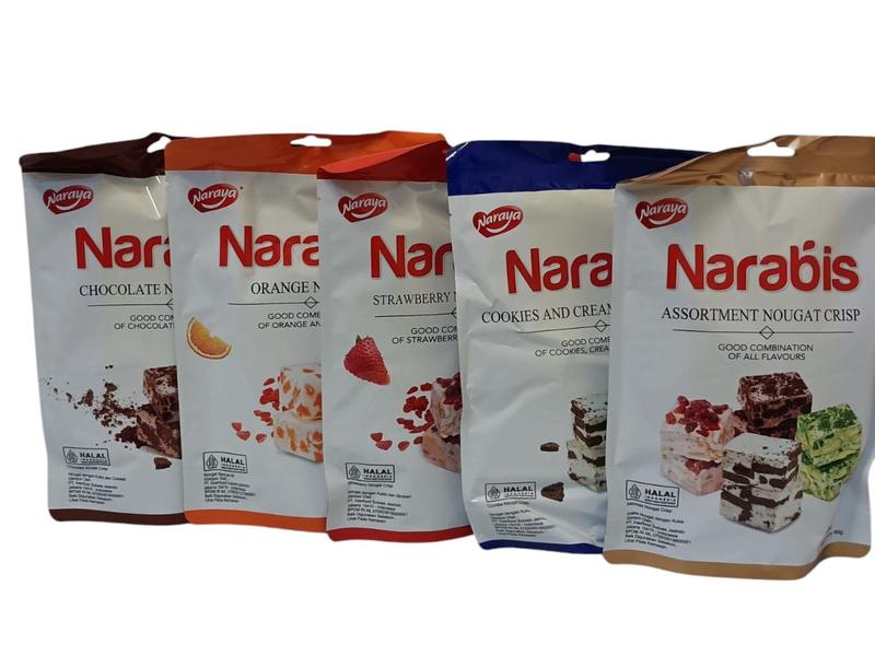NARAYA NARABIS Nougat 90g Strawberry Matcha Chocolate Cookie - Shop ...