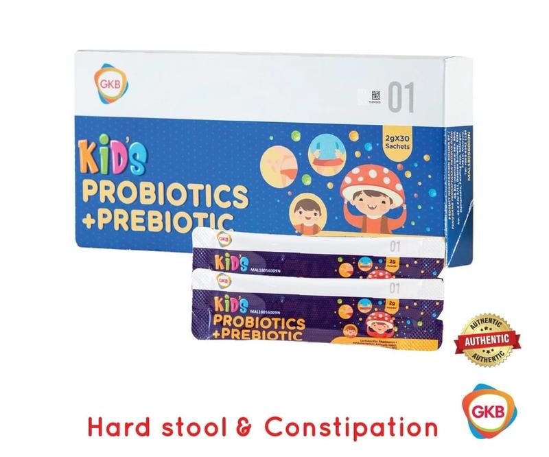 GKB KIDS PROBIOTICS + PREBIOTIC 2G 30'S [EXP: 9/2025] - TikTok Shop ...