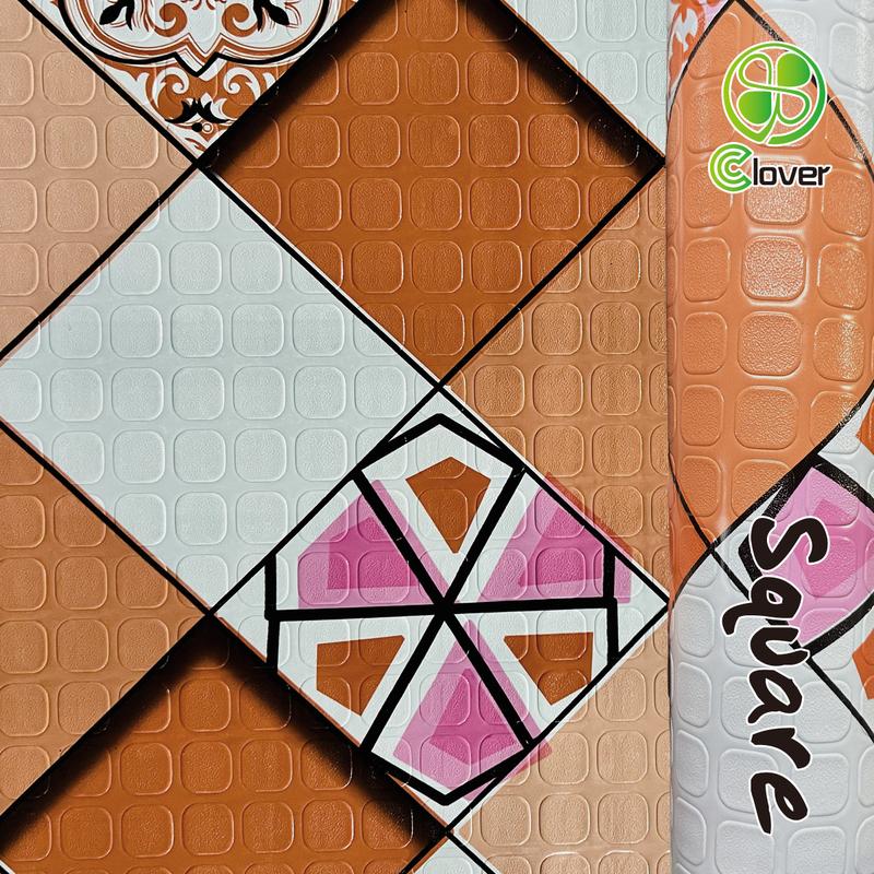 Clover Linoleum Rubberized Square-Bordeaux renoleum flooring - TikTok ...