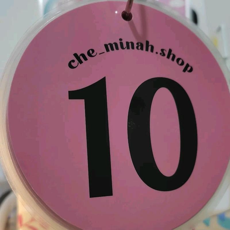 KAD LABEL BENTUK BULAT SIAP LAMINATE TEBUK DAN RING 11KEPING - TikTok ...