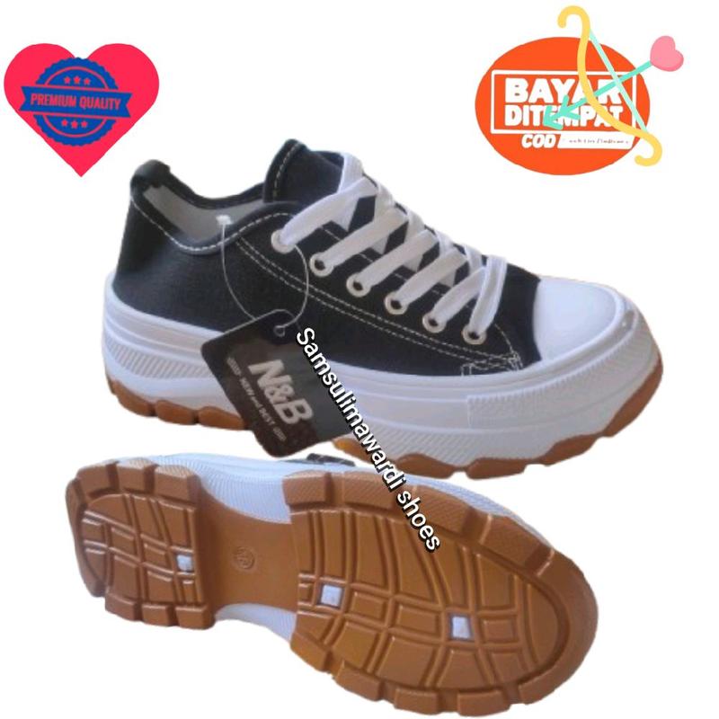SEPATU N&B ANAK SEKOLAH/SEPATU FASHION PEREMPUAN - Shop | Tokopedia
