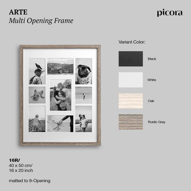 PICORA ARTE Multi Opening Frame 40x50cm 16R/9op Bingkai Foto - Shop ...