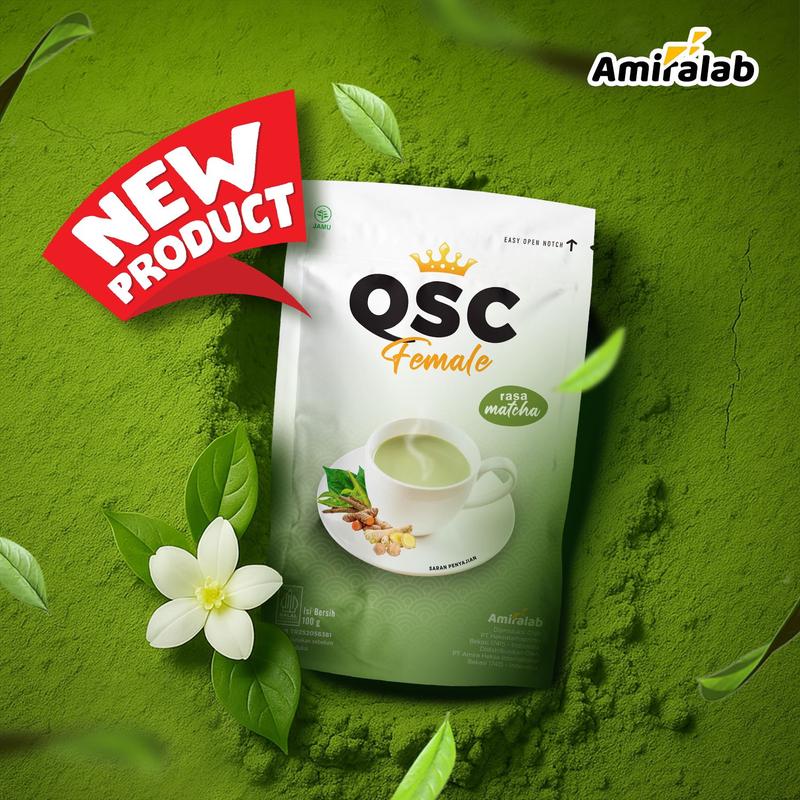 [COD] Queen Secret Matcha - QSC Female Rasa Matcha 100gr - Shop | Tokopedia