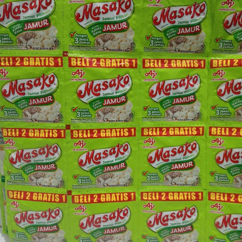 Masako Kaldu Rasa Jamur 10g (12 Pcs) - Shop | Tokopedia