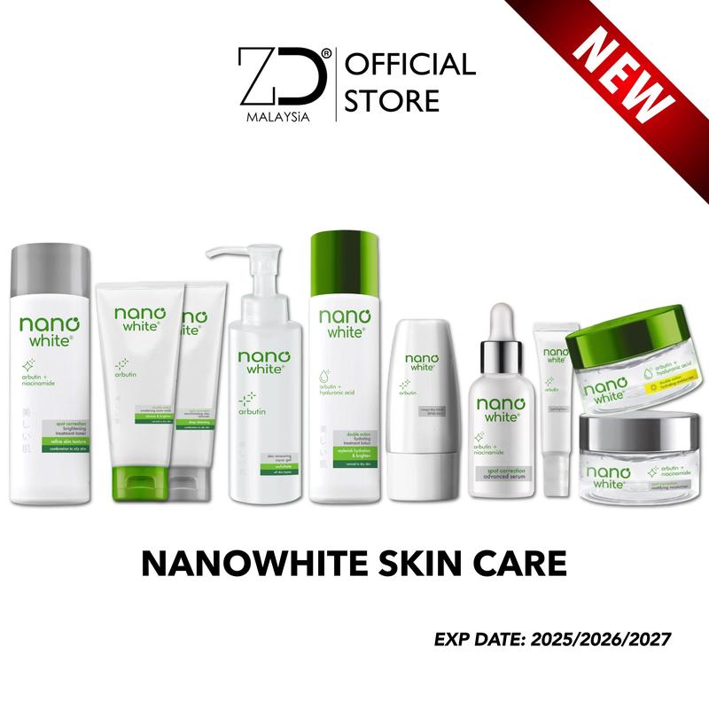 NANOWHITE SKIN CARE[ARBUTIN ALL NEW](nanowhite toner/microfoliating ...