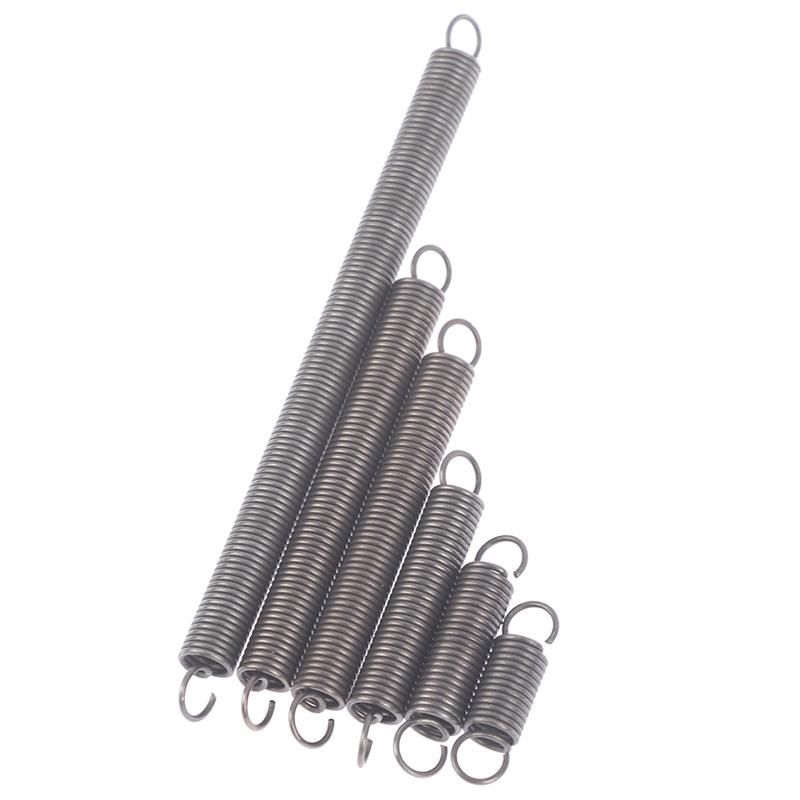 1Pc Extension Tension Spring Springs Steel Hook Expansion Spring ...