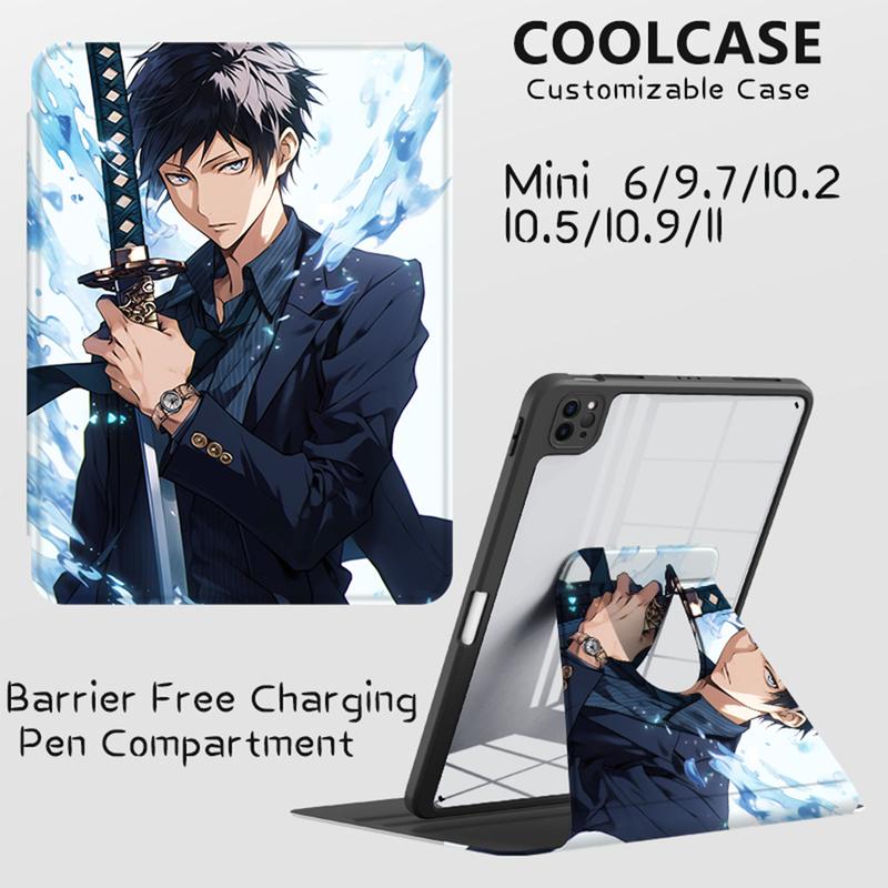 Coolcase-เคสหมุนได้ 360 องศาสำหรับ iPad Air 5 4 3/Pro 11 10.5/10.2 - TikTok Shop Thailand
