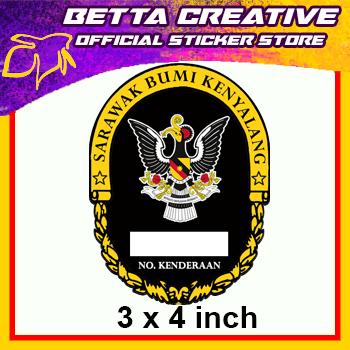 Sarawak Padi - Car Sticker / Motor Sticker - TikTok Shop Malaysia