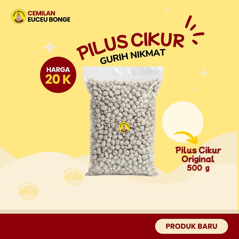 Pilus Cikur 500 GRAM Cemilan eceu bonge Snack & Food Cemilan Makanan ...