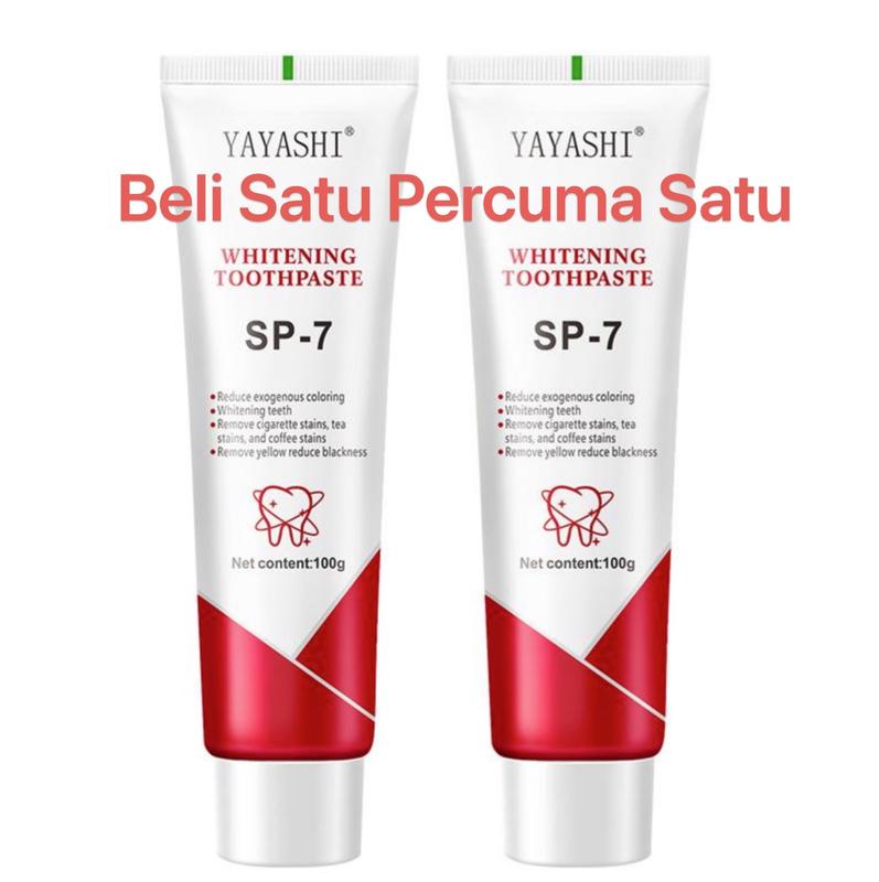 Ubat Gigi Pemutih Probiotik, SP-7, Pemutihan Tiga Kali, Nafas Segar ...