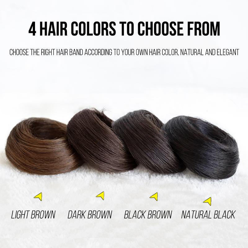 Women's wig ball headband free maintenance natural hairpin lazy ...