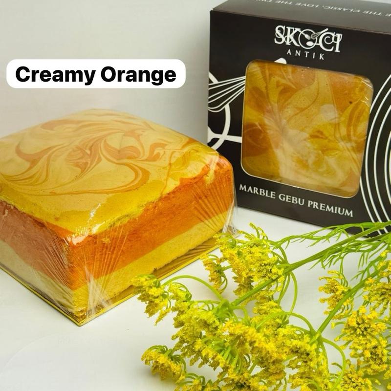 PURE BUTTER MARBLE GEBU CREAMY ORANGE - TikTok Shop Malaysia