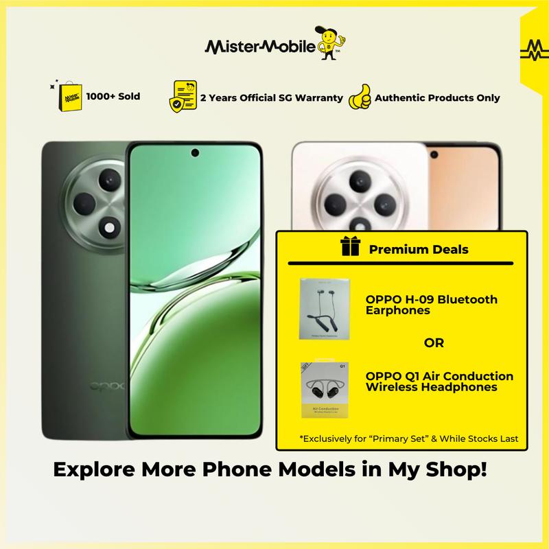 OPPO Reno 12F 12 F 5G Mediatek Dimensity 6300 | 12GB RAM 256GB - TikTok Shop Singapore