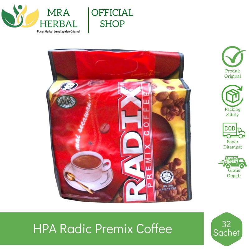Kopi Radix Hpa Malaysia ISI 32 Sachet - Shop | Tokopedia