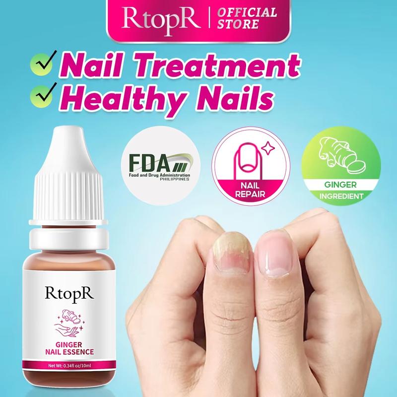 RtopR Ginger Antibacterial Nail Treatment Essential Oil Treatment ...