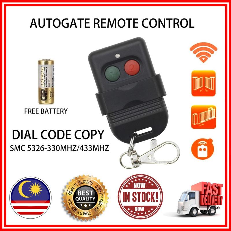 Autogate Remote Control Chip 5326 330MHz 433MHz Auto Gate Control ...
