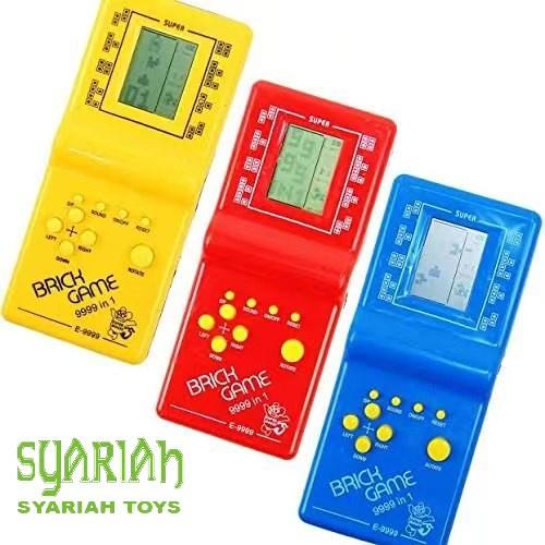 SYARIAH TOYS MAINAN ANAK BRICK GAME TETRIS 9999 PERMAINAN KLASIK - Shop ...