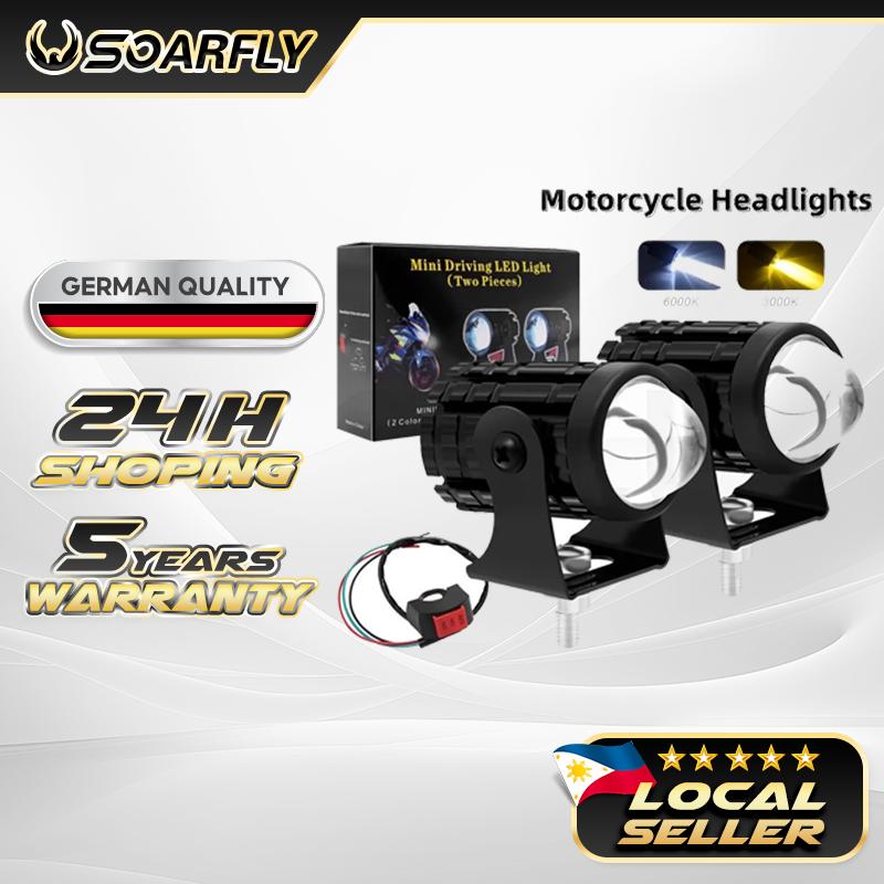 SOARFLY 2PCS waterproof Mini Car Motorcycle Driving Light 20 - TikTok ...