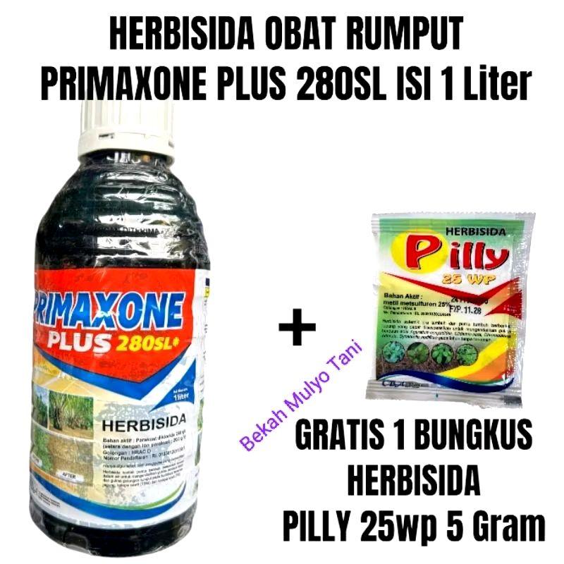 Herbisida Primaxone plus 280 Sl 1 Liter Pembasmi aneka Gulma Rumput ...
