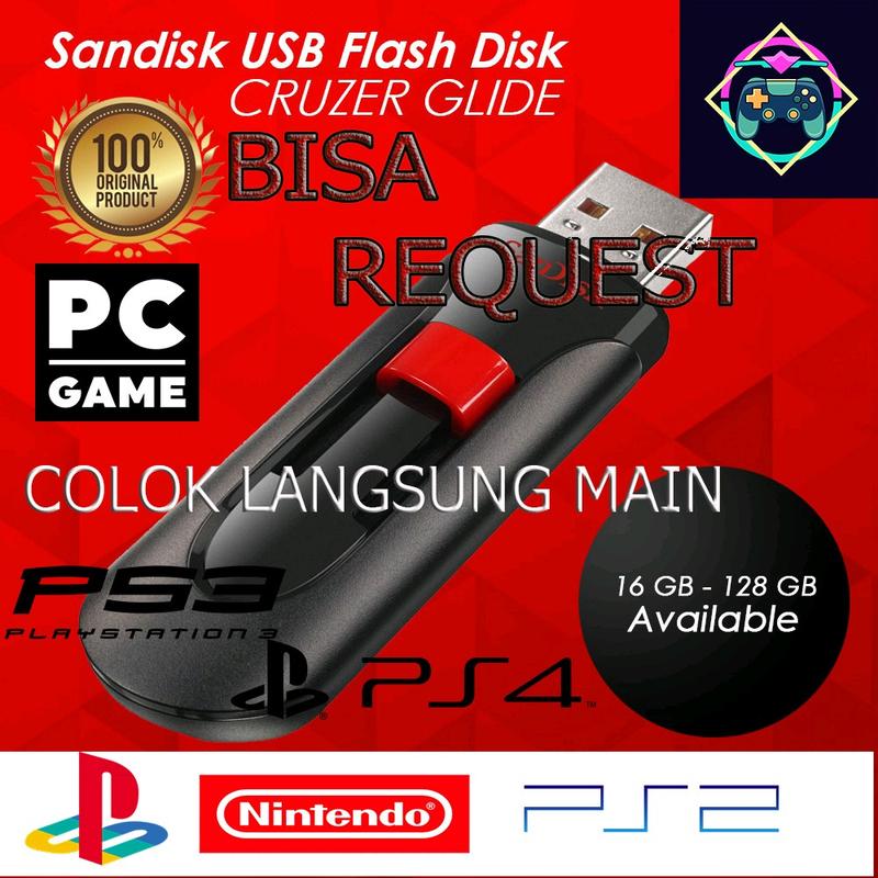 Flasdisk Isi Game PS Request - Portable Storage - Otg - Shop | Tokopedia