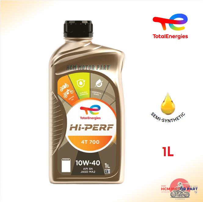 TOTAL HI-PERF SPECIAL 4T 700 10W-40 MOTORCYCLE ENGINE OIL 1 LITER ...