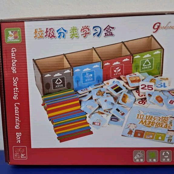 GARBAGE SORTING LEARNING BOX (ADL, CONCEPTUAL LEARNING, SORTING ...