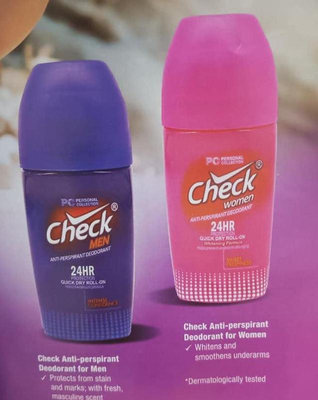 PERSONAL COLLECTION. Check Deodorant and Shave 50ml - TikTok Shop ...