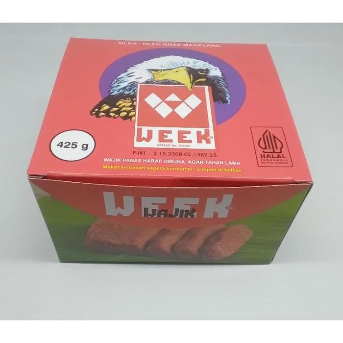 Jual Wajik Week Makanan Cemilan Khas Magelang Kemasan 425 Gram ...