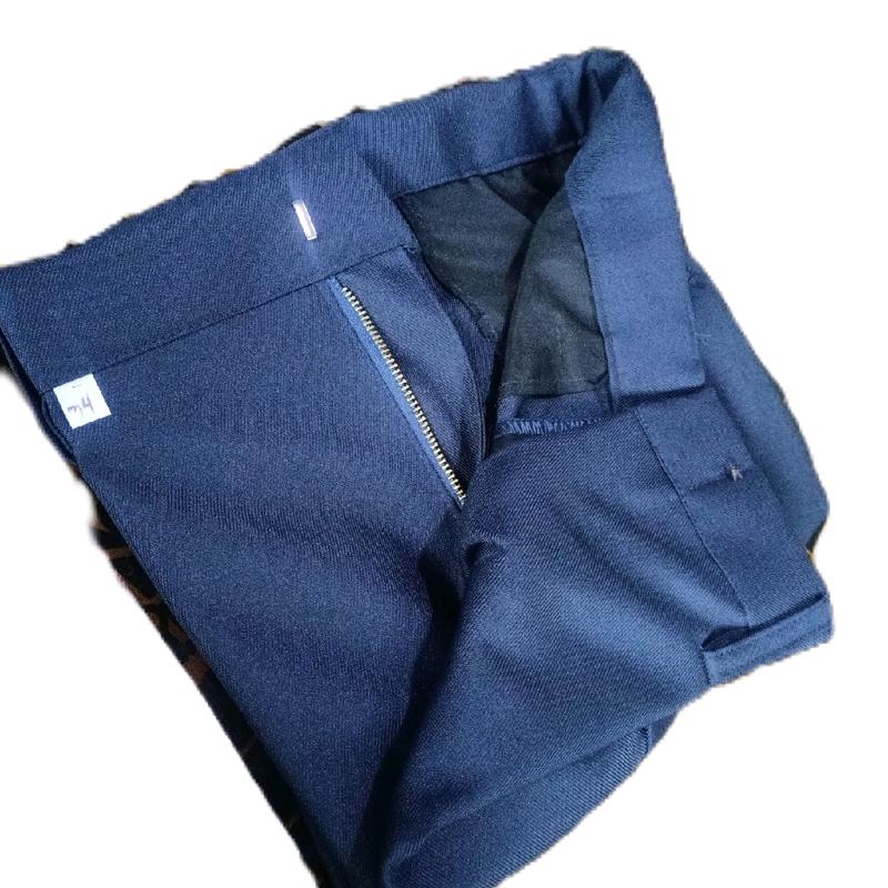 Pants Navyblue Semi-baston (metallic zipper) - TikTok Shop Philippines