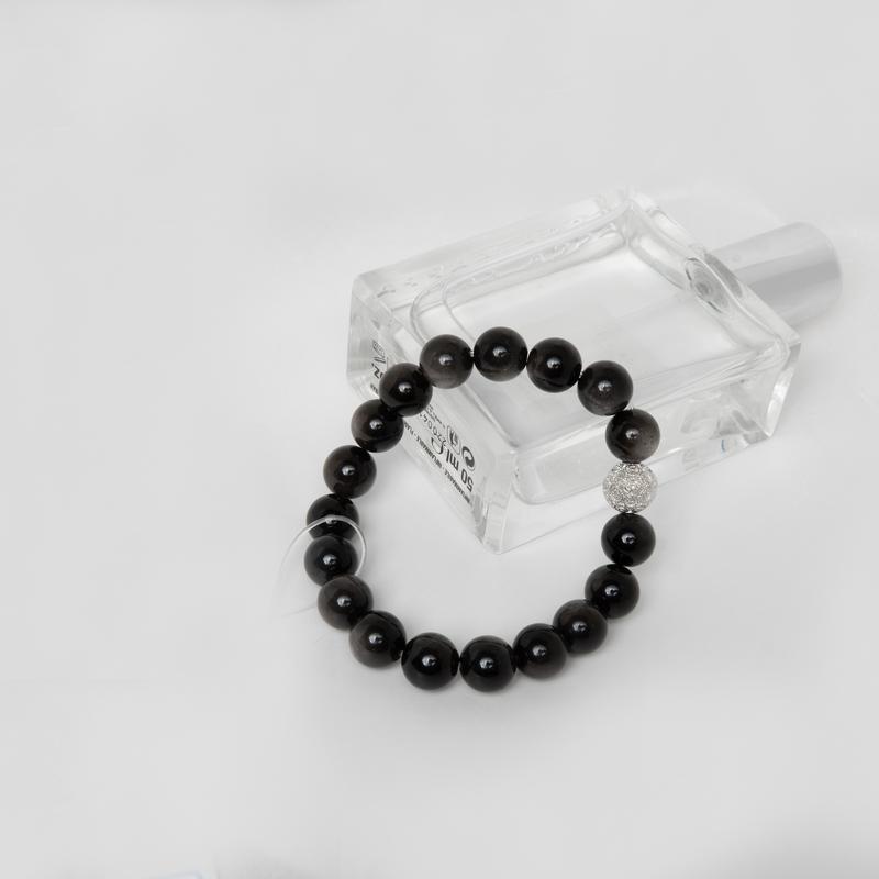 Golden Obsidian Bracelet with Auspicious Accessories, Handmade - TikTok ...