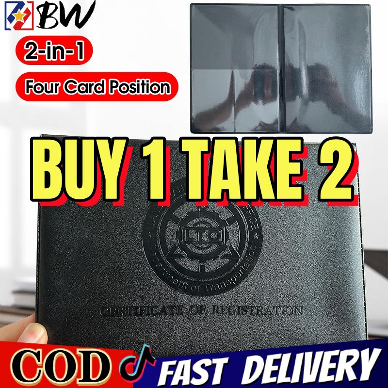 【BUY 1 TAKE 1】BW 2in1 New A4 Size Black OR CR Holder OR CR O - TikTok ...