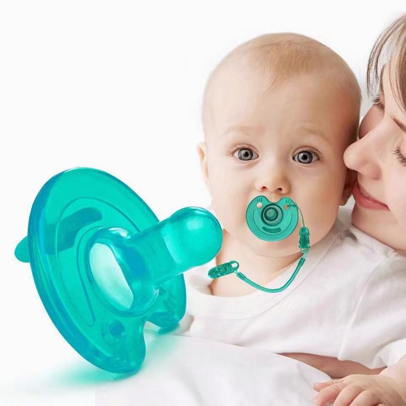 Bear/Monkey silicone baby pacifier/Baby pacifier (0-3 years old ...