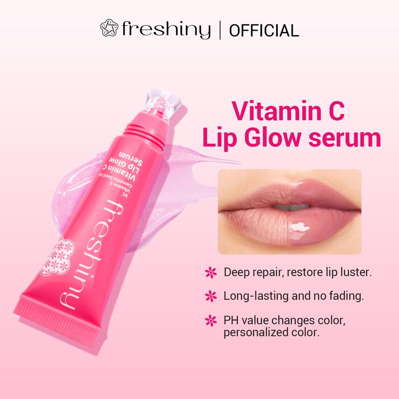 Freshiny Peach Scented Brightening Lip Serum Vitamin C Brightens ...