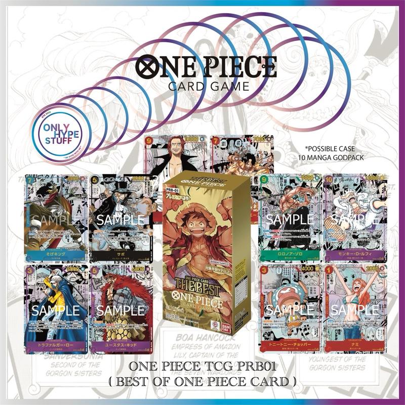 ONE PIECE CARD GAME PRB01 ( ONE PIECE CARD THE BEST ) - TikTok Shop ...