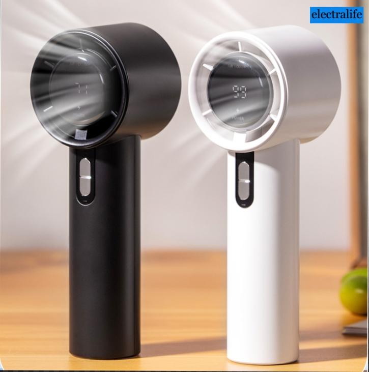 Adjustable Turbo Mini Fan USB Rechargeable Personal Fan with - TikTok ...