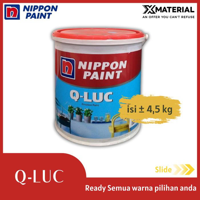 Jual Cat Tembok Nippon Paint Q-Luc SEMUA WARNA ADA | Qluc - 1550 ...
