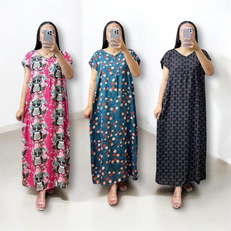 [ Promo live ] Daster Panjang Semata Kaki Ld 120 Kekinian Bahan - Shop ...