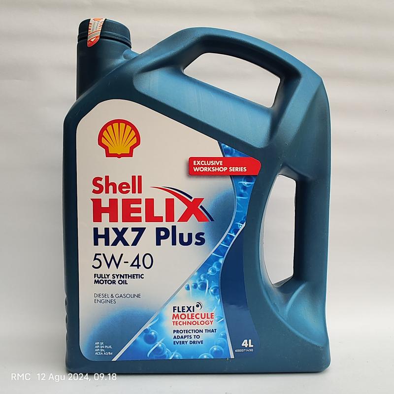OLI MOBIL SHELLL HELIX HX7 SN PLUS 5W-40 FULY SHYTHETIC 4 LITER - Shop ...