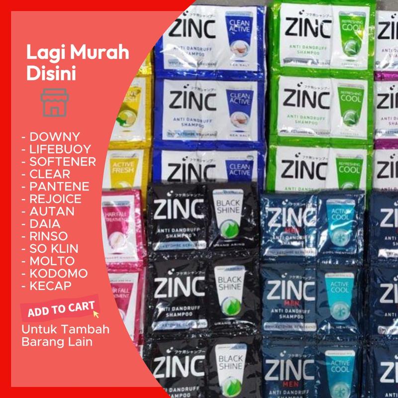 LION zinc Anti Dandruff Hair Shampoo 12sachet x 10ml Conditioner Hair ...