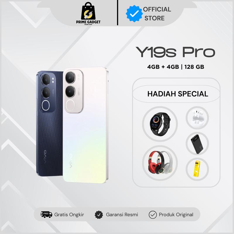 [PROMO HARBOLNAS 10.10] Vivo Y19S PRO (4/128GB) - 50MP AL Camera ...