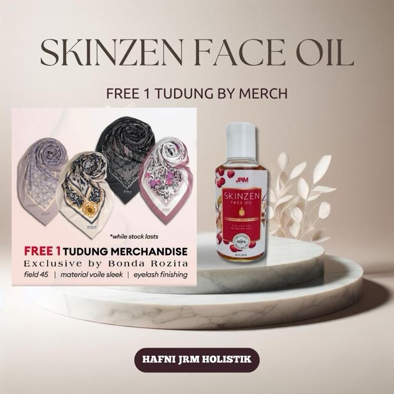JRM SKINZEN FACE OIL FREE 1 TUDUNG BY MERCH - TikTok Shop Malaysia