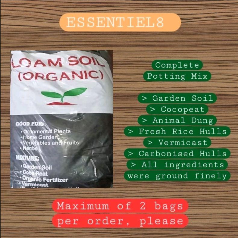 LOAM SOIL 8 kilos (More than) Orgnic IV COMPLETE POTTING MIX - TikTok ...