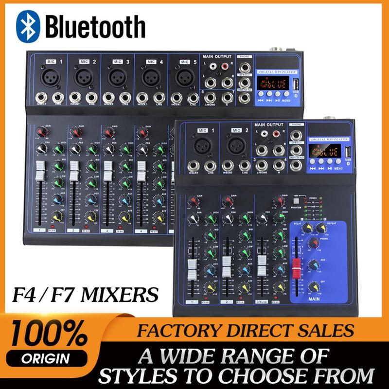 MG07BT Professional Audio Mixer 7-channel na built-in na EQ/recording ...