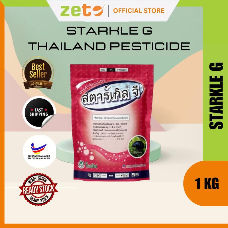 Starkle G 1kg thailand Bunuh 16 serangga menghisap dinotefuran - TikTok ...