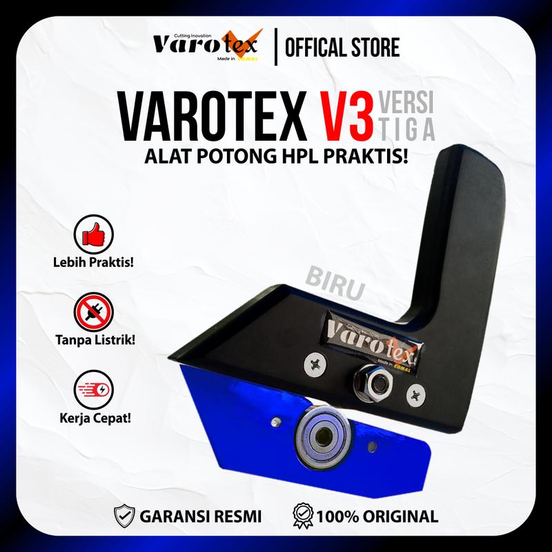 Varotex V3 Warna Biru, Alat Potong HPL Praktis Tanpa Batas, Pemotong - Shop | Tokopedia