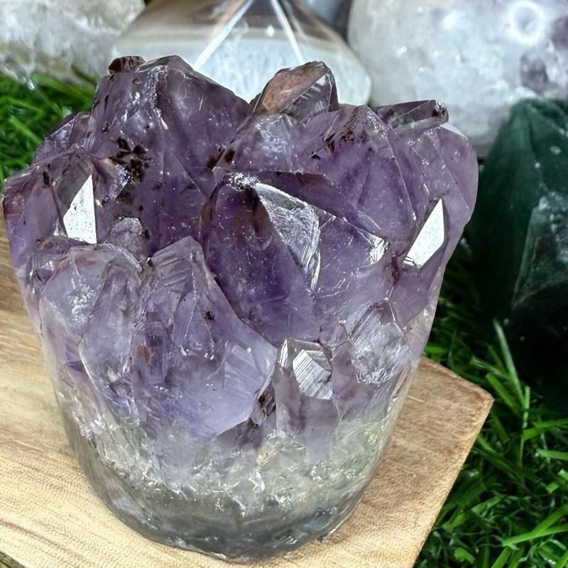 Brazil Natural Amethys Titanium Flower 115gram - TikTok Shop Malaysia