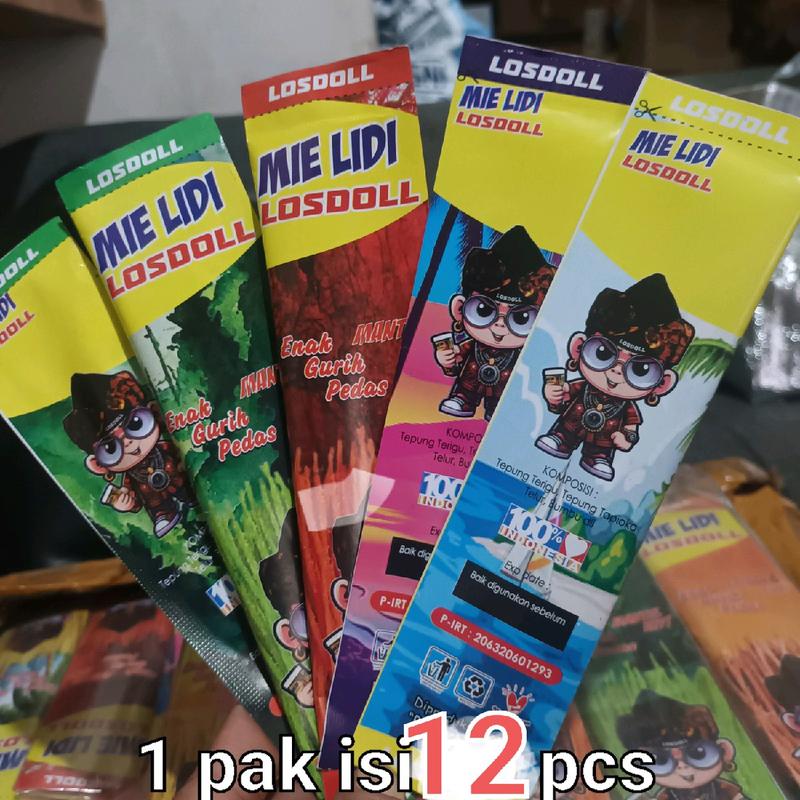 1 pack mie LIDI rasa rasa isi 12 pcs/ pack - Shop | Tokopedia